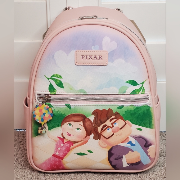 Loungefly | Bags | New Pixar Loungefly Up Carl And Ellie Mini Backpack ...
